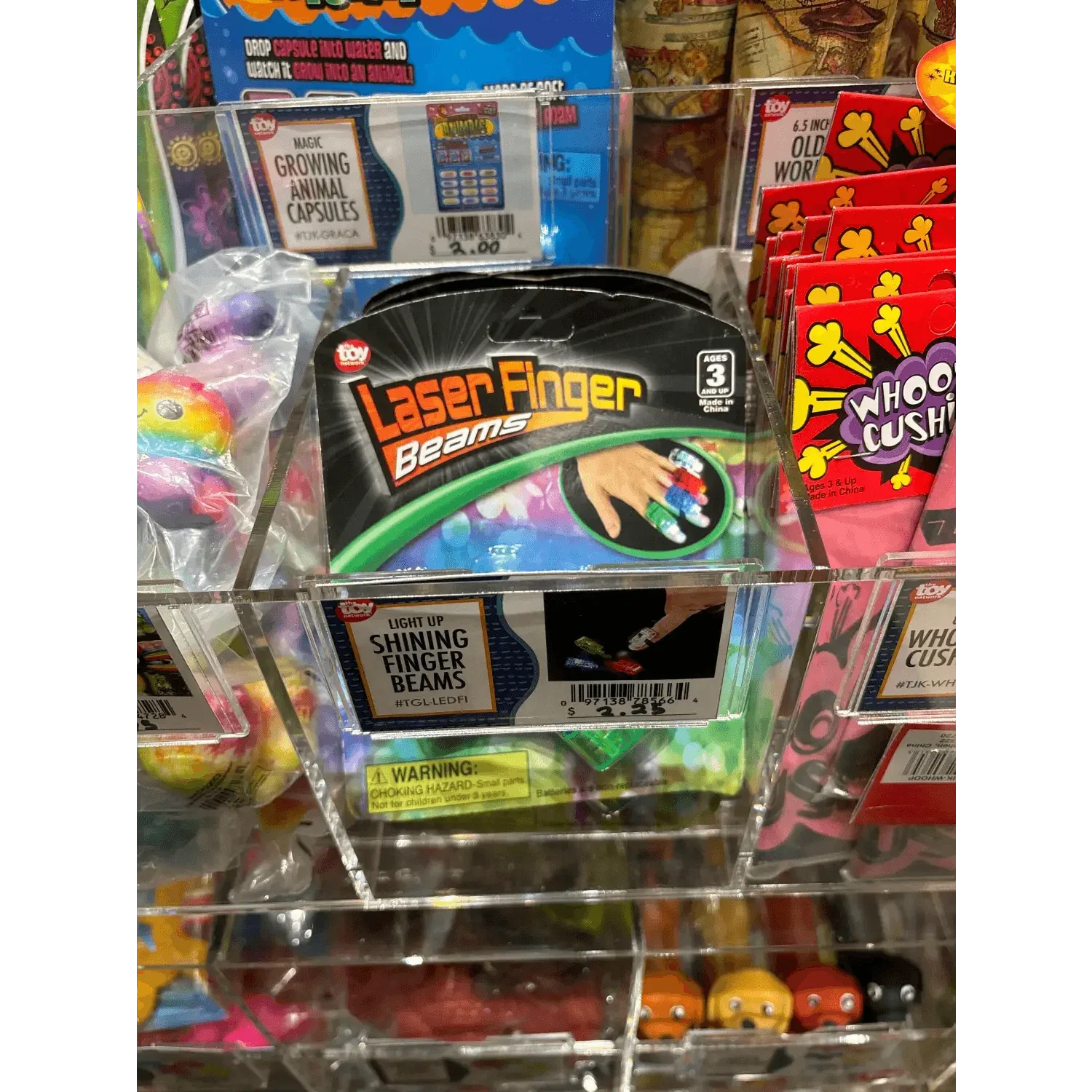 Light-up finger beams – The Puntique